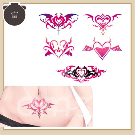 📦 พร้อมส่ง 📦 Tattoo แทททู หัวใจ มดลูก Tattoo Fake Sex Womb Shopee Thailand