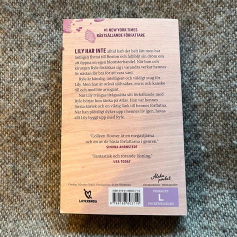 Se Produkter Som Liknar Bok ”det Slutar Med Oss På Tradera 583485167