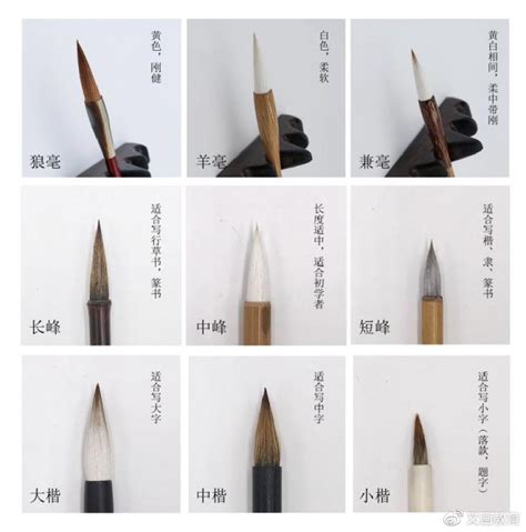 书法 常用书法用笔图鉴 哔哩哔哩