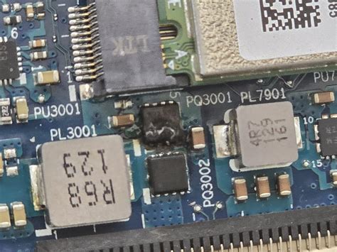 Identify Laptop Ic Burned Assuming It Is Part Of Display Ics Laptop Lenovo Legion 5 Ach6h R
