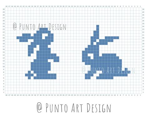 Pattern Design Graph Paper Printable Grid Paper For Knitting And Crochet 48x30 C2c Graphgan