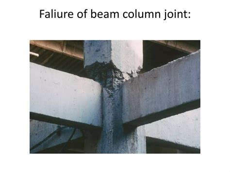 Seismic Behaviour Of Beam Column Joint PPTX