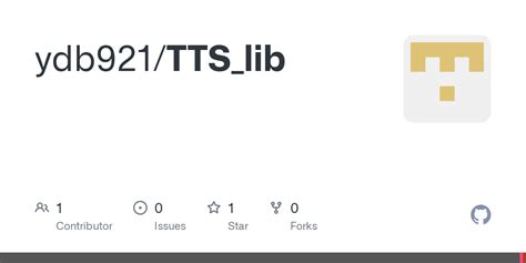 Github Ydb Tts Lib