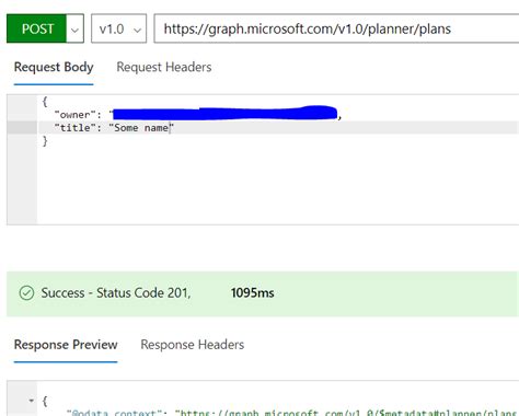 Create A New Planner With Microsoft Flow Stack Overflow