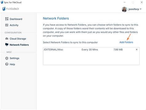 Working In The Main Dashboard Filecloud Docs