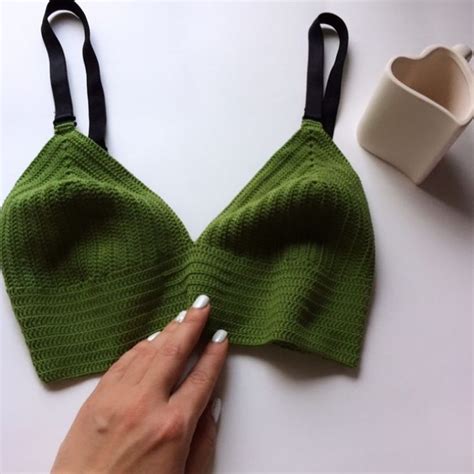 Вязание крючком On Instagram “Схема лифа 👉 Купальник 👙 связан из Alize Diva Stretch Эластичная