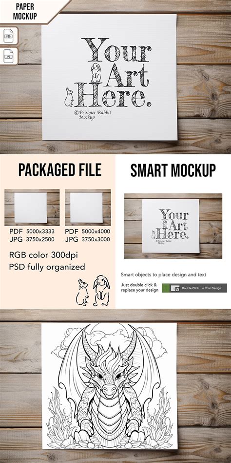 Sketch Pad Drawing Smart Mockup Psd And  Template 2773702