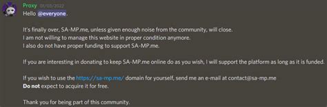 The Free SA MP Server Hosting Is Shutting Down Unless Enough Noise From Community Please Help