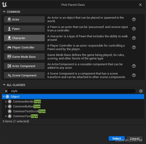 Ue5 Commonui初学笔记 Csdn博客
