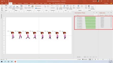 how to use flash once effect in powerpoint tutorial
