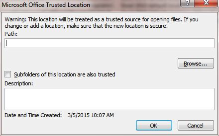 Trust Issues And Excel How To Open Other Peoples NodeXL Documents Connected Action