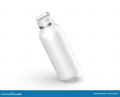 Tumbler Thermos Flask Mockup Template On Isolated White Background Stock Image Cartoondealer