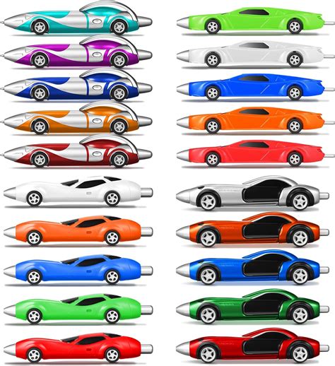 Lsfchyby The New 6pcs Sports Car Pens Ballpoint Pen Funny