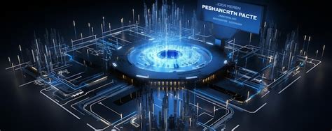 Premium Photo Generate A Visualization Biometric Background