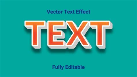 Premium Vector Editable Vector Text Effect Premium Vector Editable Vector Text Effect