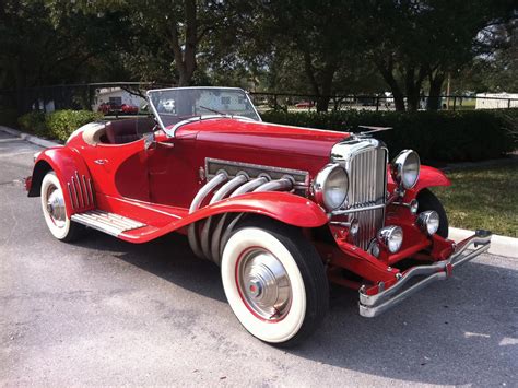 1972 Duesenberg Model Ssj Speedster Replica Fort Lauderdale 2012 Rm