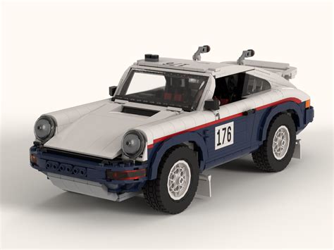 Lego Moc Porsche 953 Iconic 911 Rally Edition By Linse Rebrickable Build With Lego