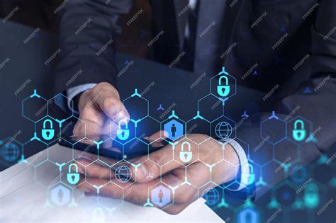 Premium Photo A Programmer Is Browsing The Internet In Smart Phone To