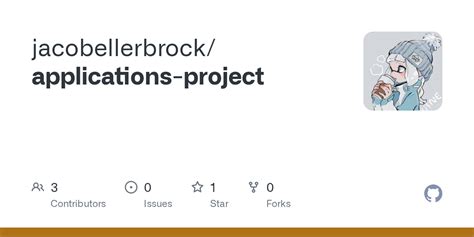 Github Jacobellerbrockapplications Project