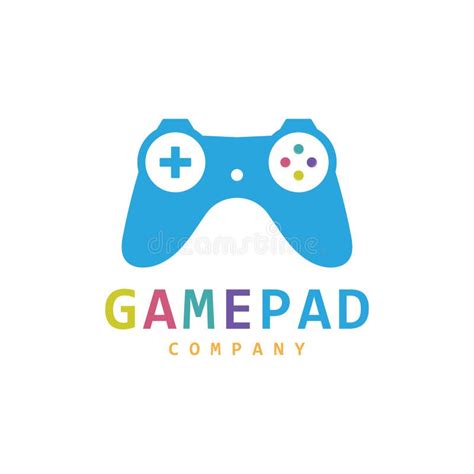 Joystick Game Controller Logo Icon Stock Vector Illustration Of Play