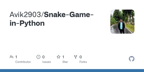 GitHub Avik2903 Snake Game In Python