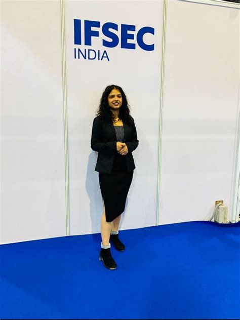 Ifsec Ifsecindiaexpo Preeti Chauhan