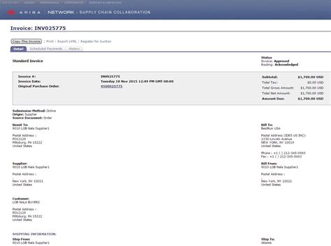 Testing Ariba Network Integration Cxml With Sap Er Sap Community