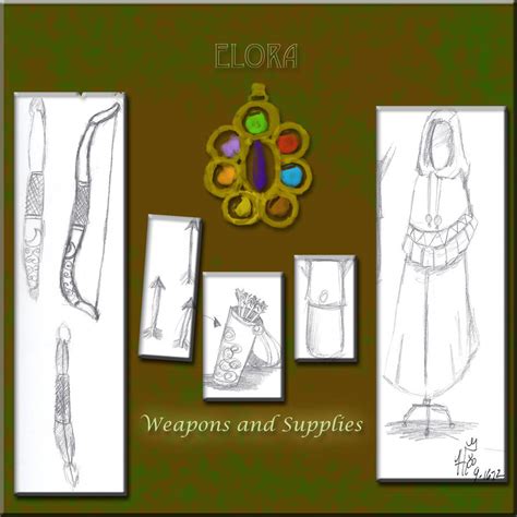 Eloras Materials And Weapons By Princessofdisney27 On Deviantart
