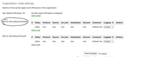 Solved Route Specific Traffic Over Vpn The Meraki Community