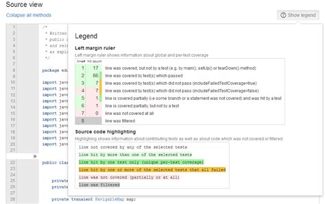 coverage legend clover data center and server 4 1 atlassian documentation