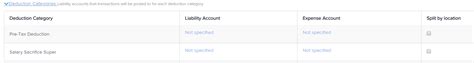 Mapping Deduction Categories For Your General Ledger Your Payroll AU