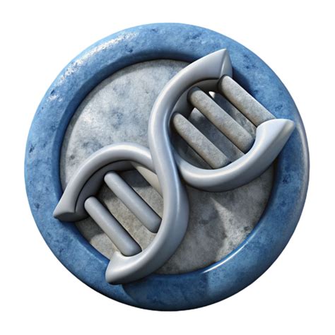Serene Minimalist Dna Data Preservation Symbol Cutout Original 58017506 Png