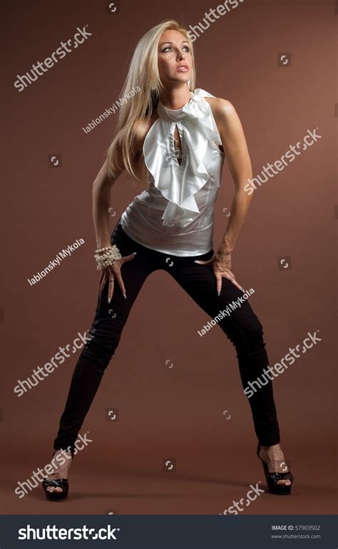 Beautiful Sexual Girl Model Pose On Stock Photo Shutterstock