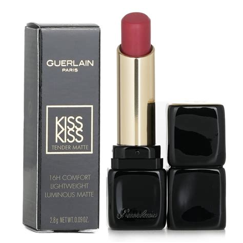 Guerlain Kisskiss Tender Matte Lipstick 214 Romantic Nude 28g009oz