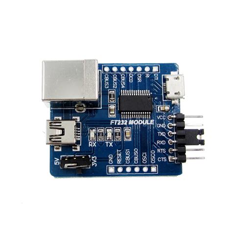1pcs FT232 Module Three In One FT232RL USB Transfer Serial Port Module USB MINI Micro Interface