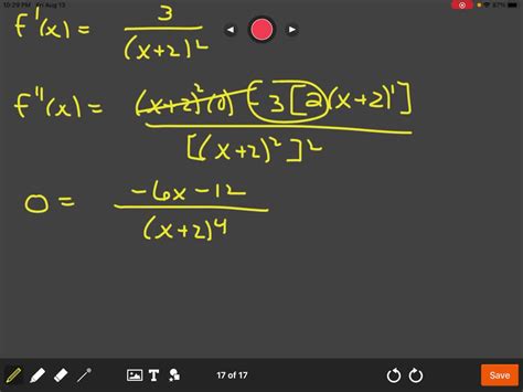 Solved 1 The Graph Of And Function Is Given Below Determine The Intervals On Which The Function