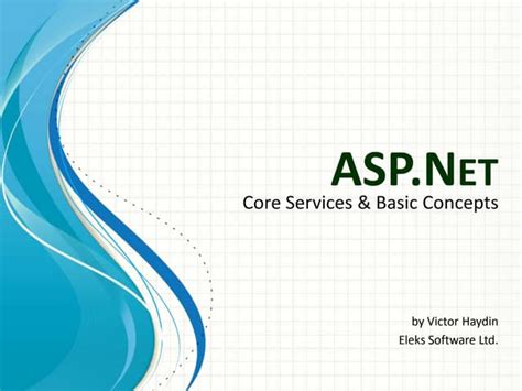 Aspnet Core Services Ppt