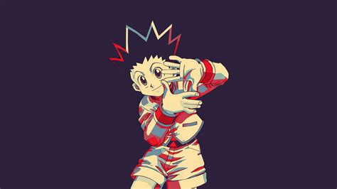 Gon Freecss Wallpaper 4k Minimalist Hunter X Hunter