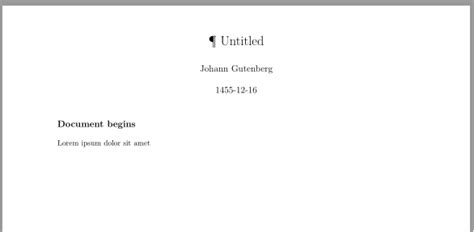 Use Of Vspace In Title Makes An Unwanted Paragraph Symbol Pilcrow Show Up Issue