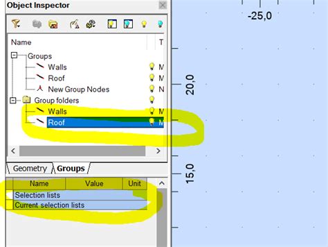 Robot Structural Analysis에서 빈 그룹에 부재를 추가하는 방법