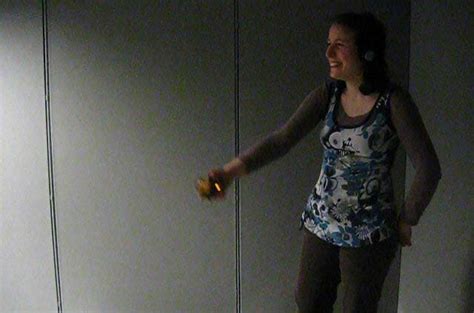 Exploring The Dark With An Early Prototype Of The Handheld Haptic Device Download Scientific