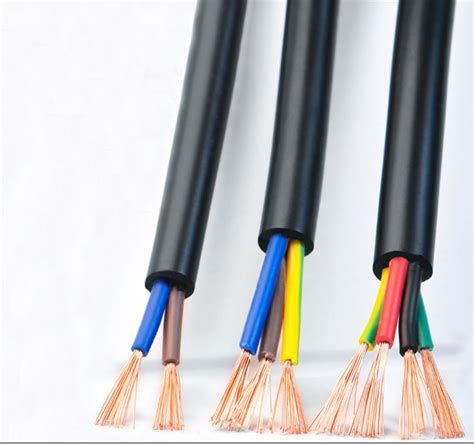 Pure Copper Rvv Control Cable 4 Cores 6 Cores 8 Cores 0 3mm² Table Multi Core Signal Cable