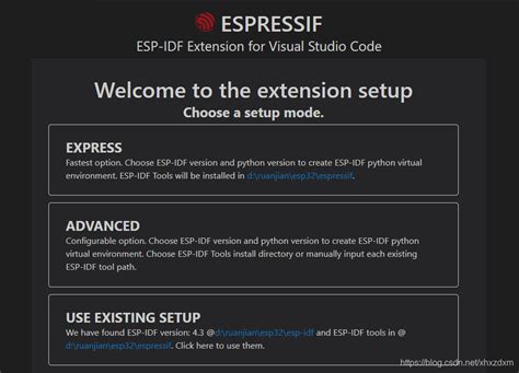 Esp32开发环境搭建：vs Codeesp Idf使用vscode创建esp项目设置编译文件输出 Csdn博客