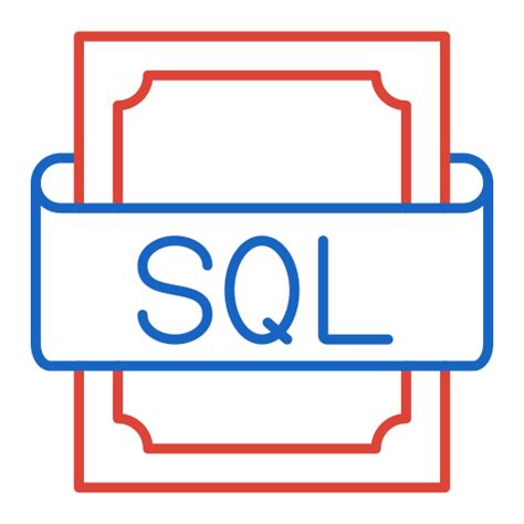 Sql Generic Color Outline Icon Sql Generic Color Outline Icon