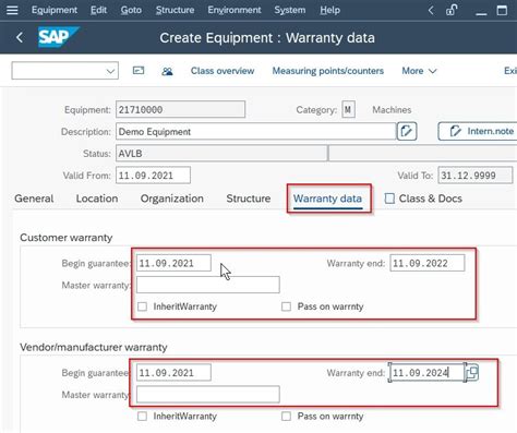 How To Create Equipment In SAP