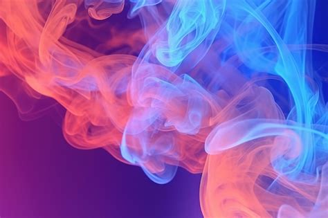 Premium Ai Image Beautiful Abstract Smoke Gradient Background