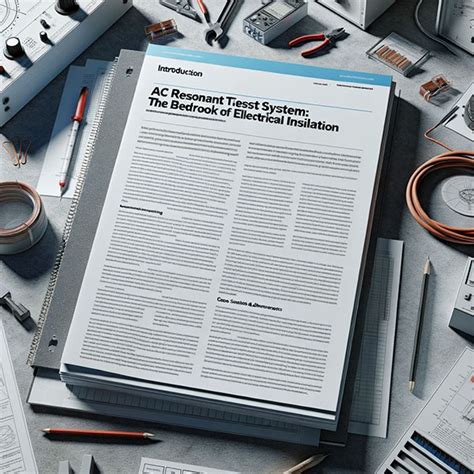 Ac Resonant Test System For High Voltage Insulation Hvtestpro