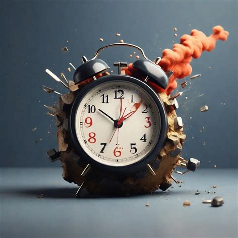 Premium Photo A Simple Alarm Clock