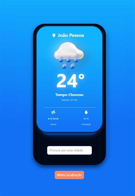 Webdeveloper Html Css Javascript Reactjs Weather Api Desenvolvedor Programador Breno