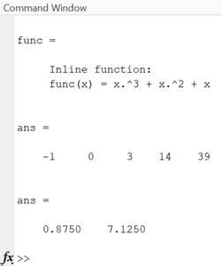 MATLAB 中的内联函数 码农参考